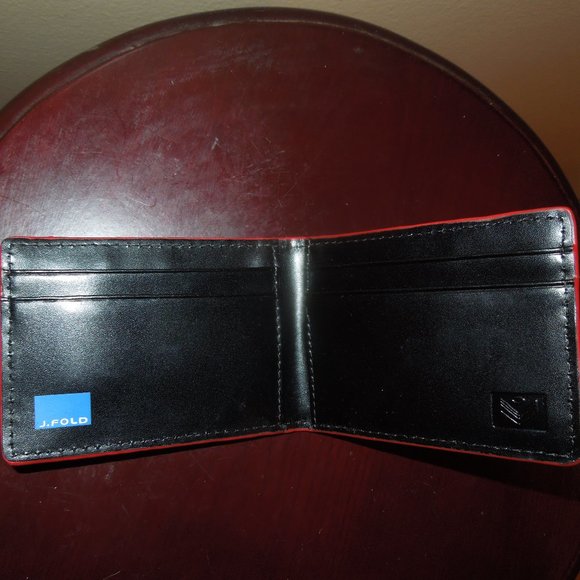 J. Fold | Accessories | J Fold Thin Black Leather Clip Wallet | Poshmark